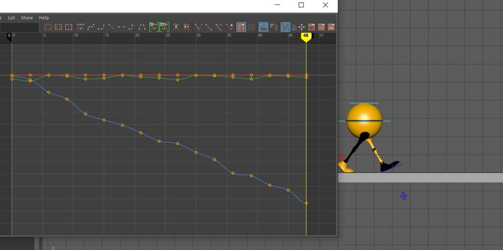 Week 2: Ball Tailed and Ball Walker | Yu 3D Animation